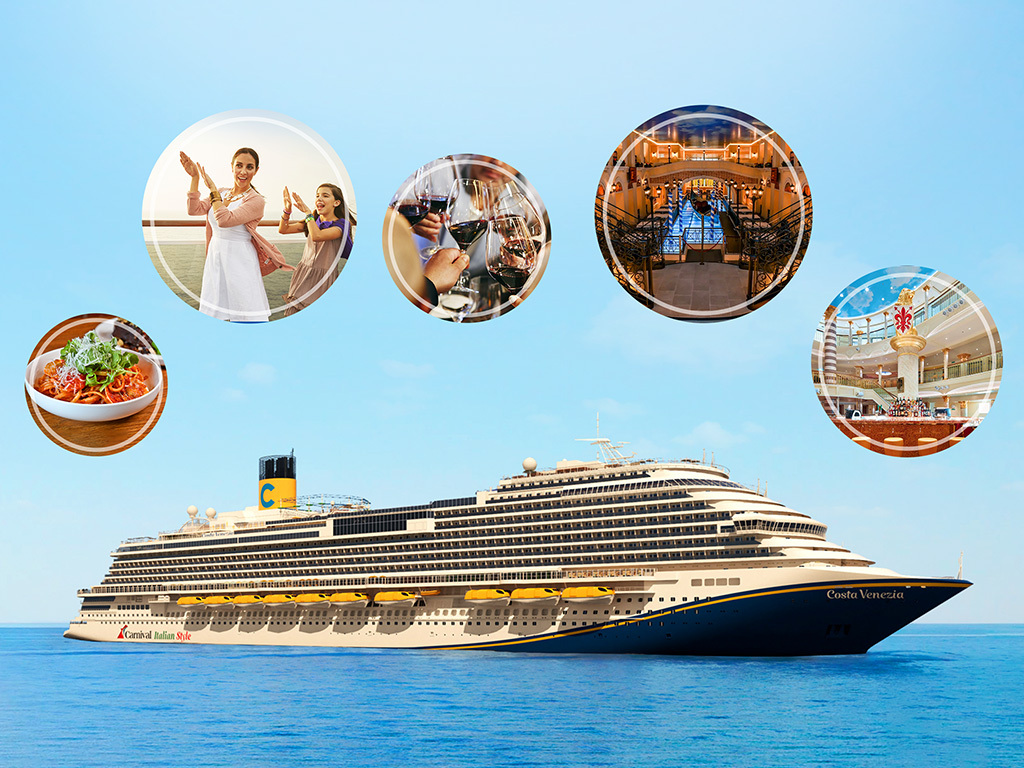 Enjoy Carnival Fun Italian Style Onboard Carnival Venezia...