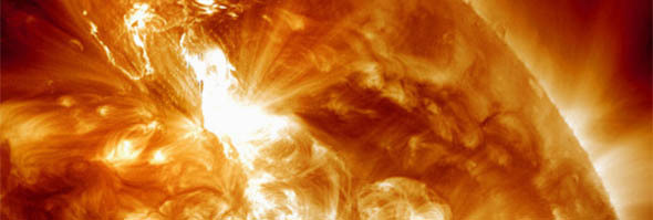SOLAR STORM SMACKS SWEDEN Flight control systems knocked...