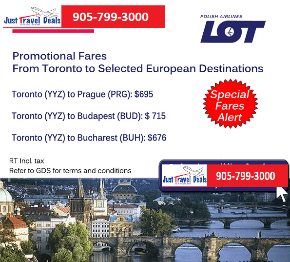 Special Fares Alert LOT - Polish Airlines
