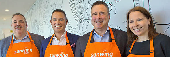 SUNWING LAUNCHES NEW ON BOARD MENU