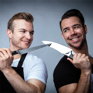 2 Guys With Knives