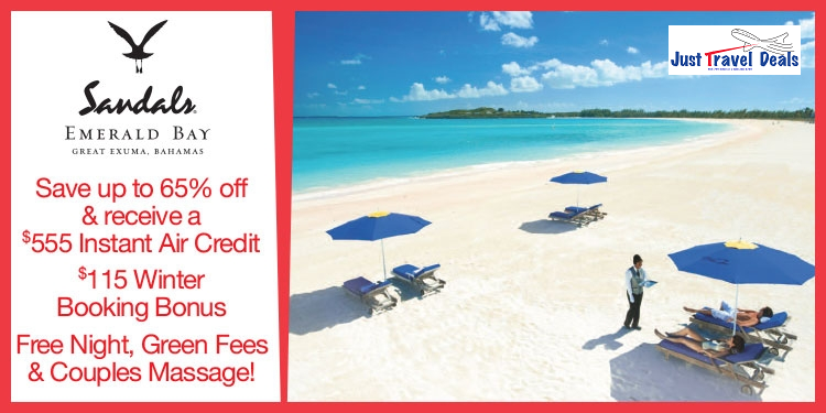Amazing Sandals Luxury Resort Group Promotion