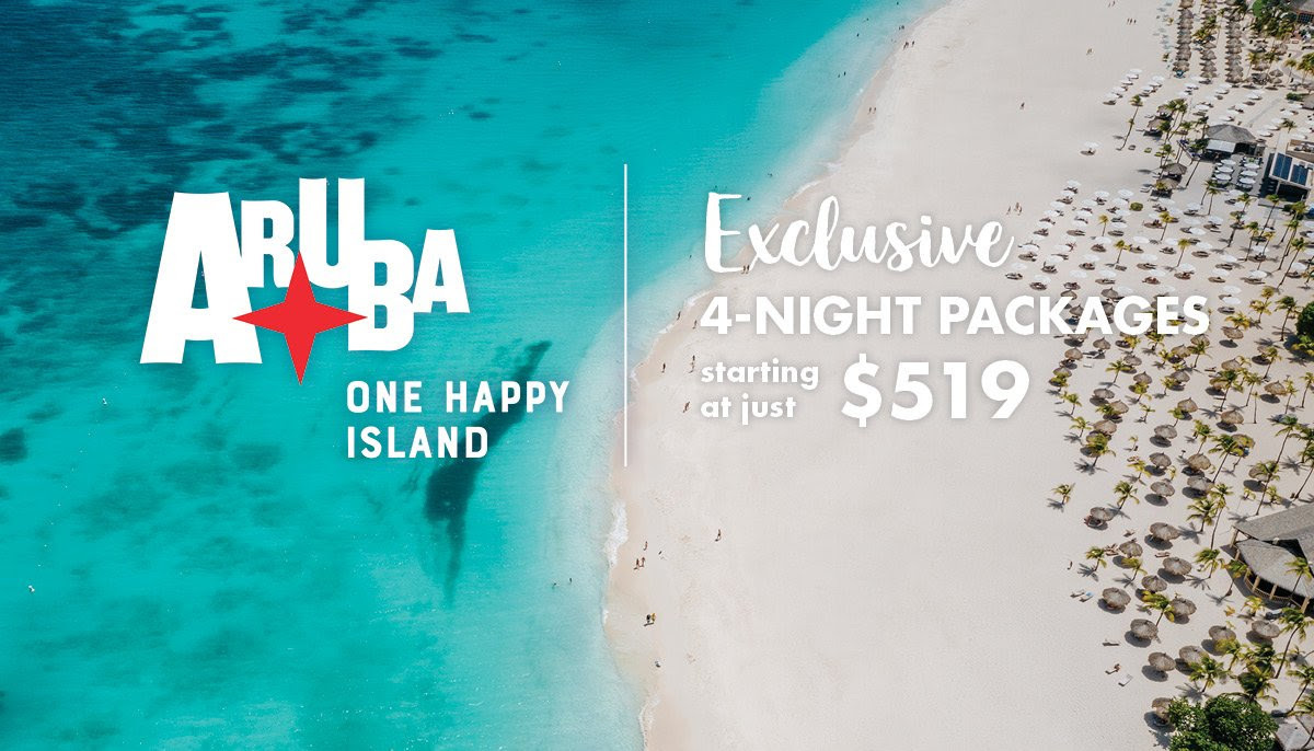 Limited Time Vacation Offers to Aruba